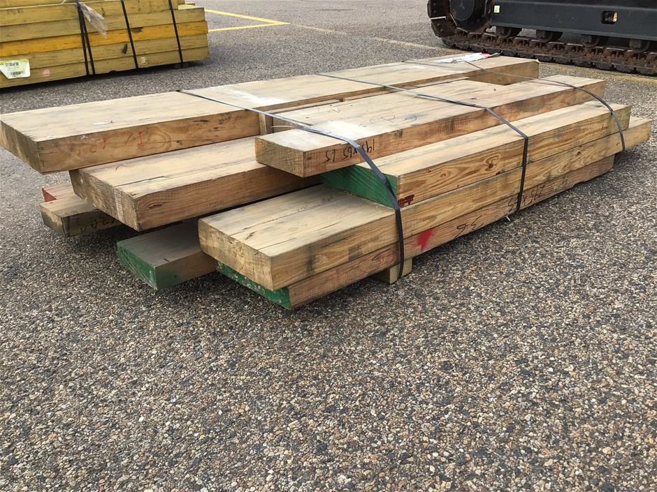 1 Bundle of Treated Timber Beams Auction (0002-7044545) | Grays Australia