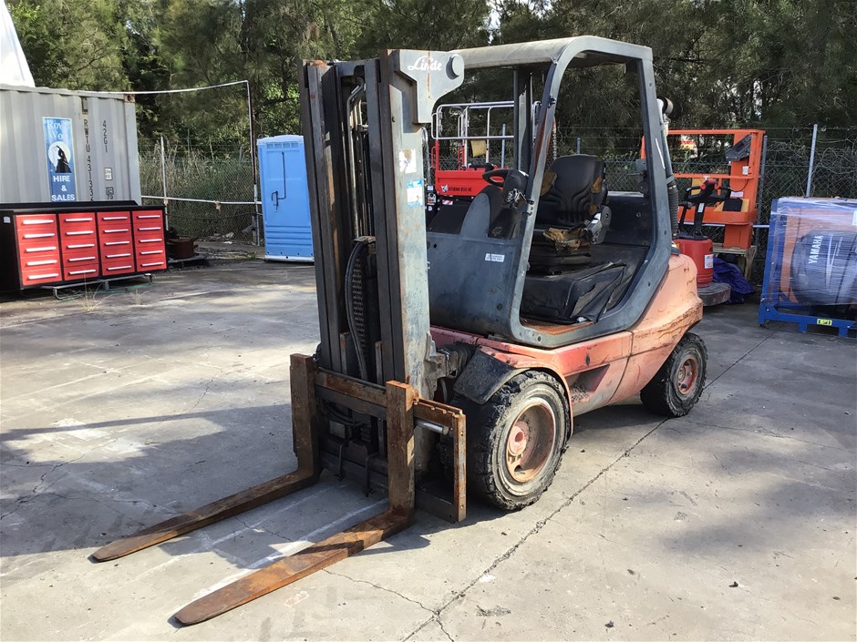 Linde H35T-03 Counterbalance Forklift Auction (0021-5052646) | Grays ...