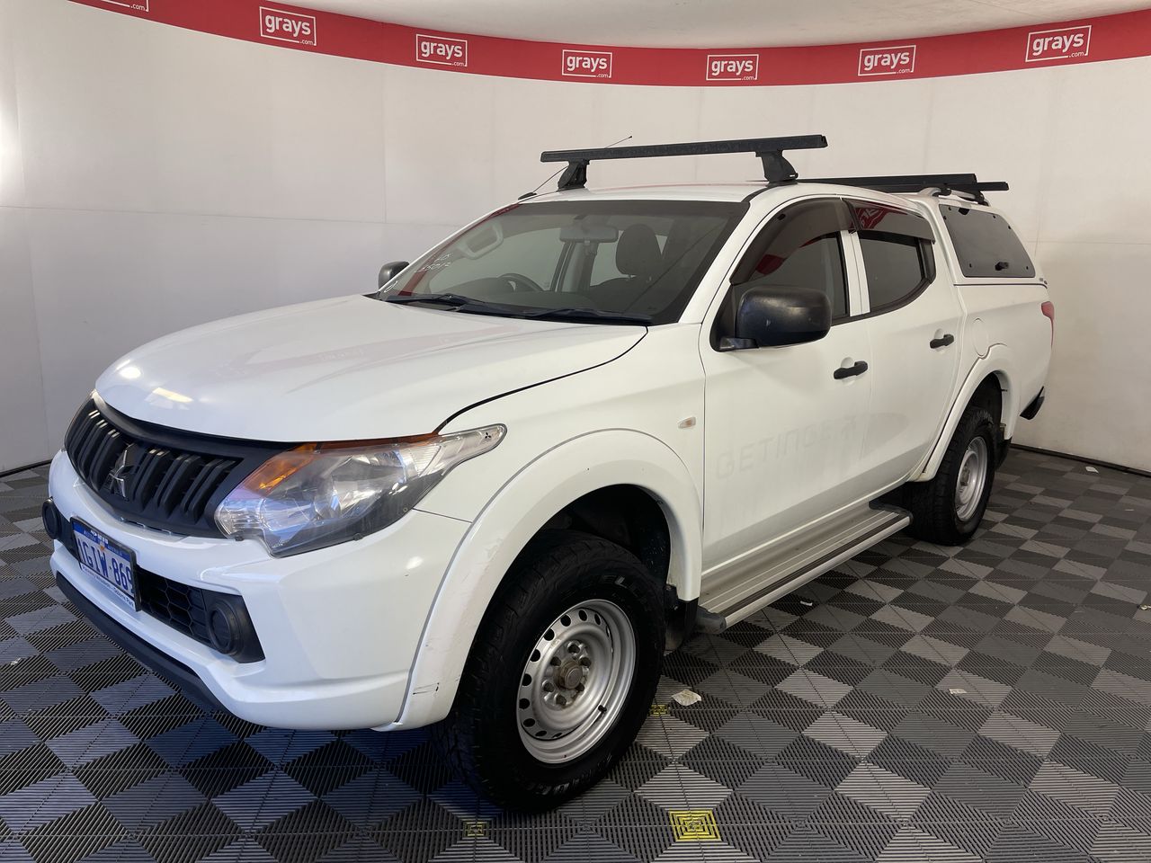 2017 Mitsubishi Triton 4X2 GLX MQ Turbo Diesel Automatic Dual Cab ...