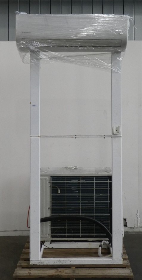 Artron Air WRE-071AS Fully Installed Wall Split AirCon on Metal Frame ...