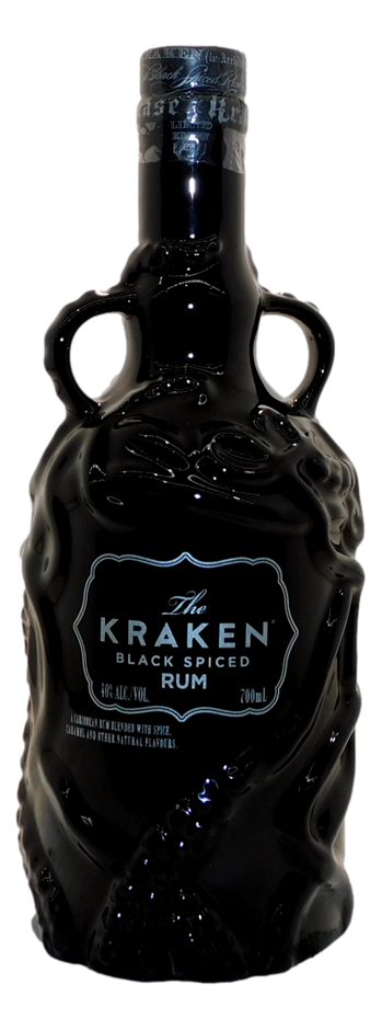 Kraken Ceramic Limited Edition Black Spiced Rum. 2016 (1x 700mL ...