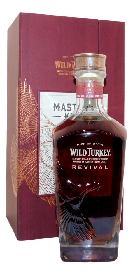 Wild Turkey (Masters Keep) Oloroso Sherry Cask Revival (1x 700mL), USA ...