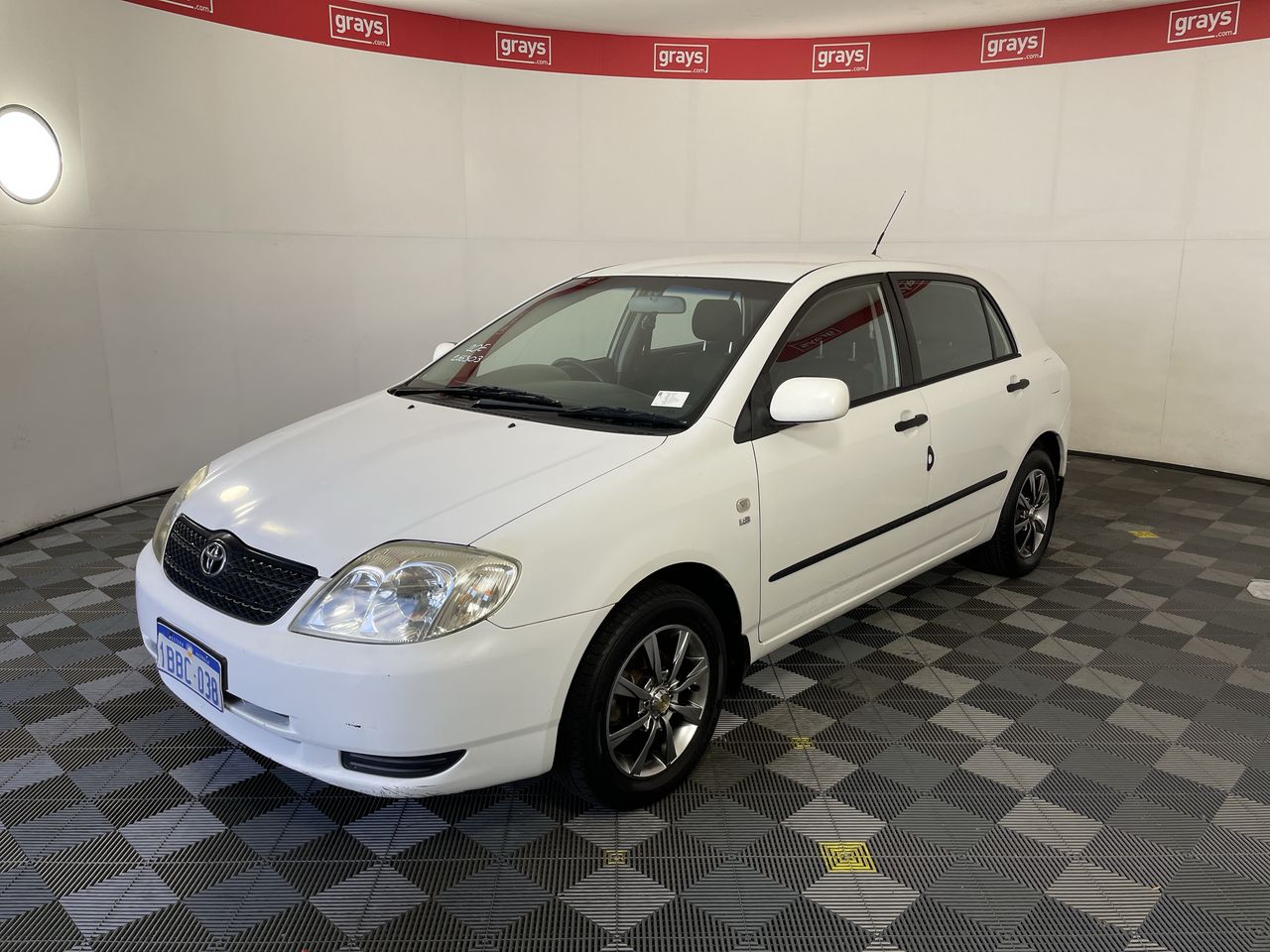 2001 Toyota Corolla Ascent ZZE122R Manual Hatchback Auction (0001 ...
