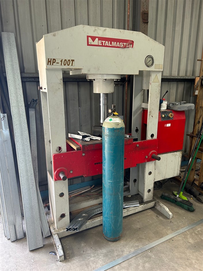 Metal Master 100T Workshop Press Auction (0011-7044268) | Grays Australia