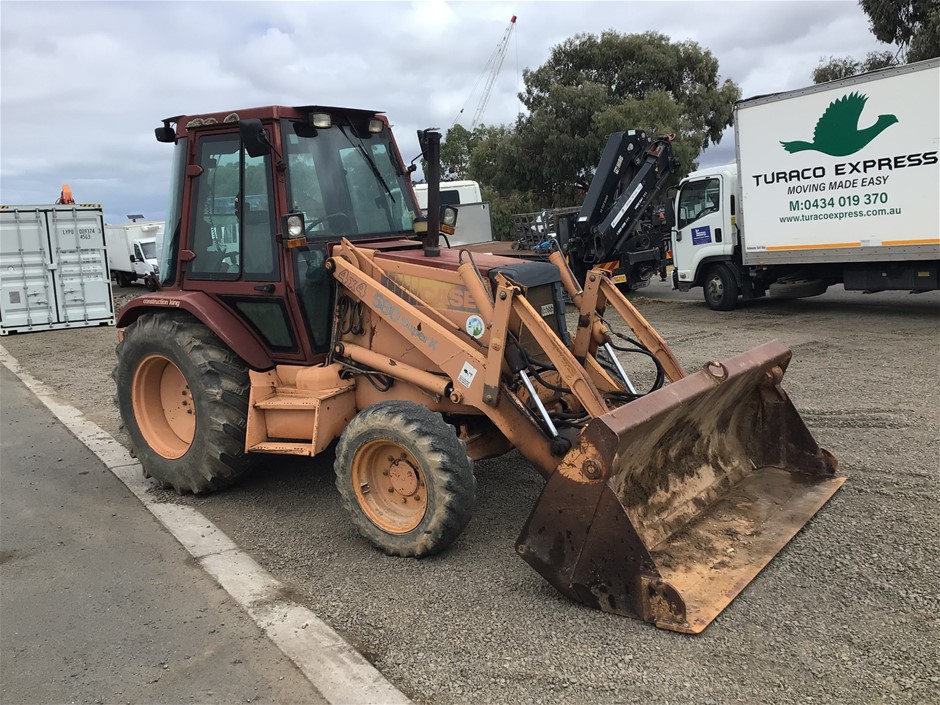1991 Case 580 SK (4WD) Wheeled Loader / Tractor Auction (0001-3025265) | Grays Australia
