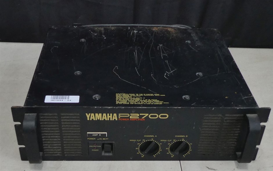 Yamaha P2700 AMP Audio Power Amplifer Auction (0016-2187782) | Grays ...
