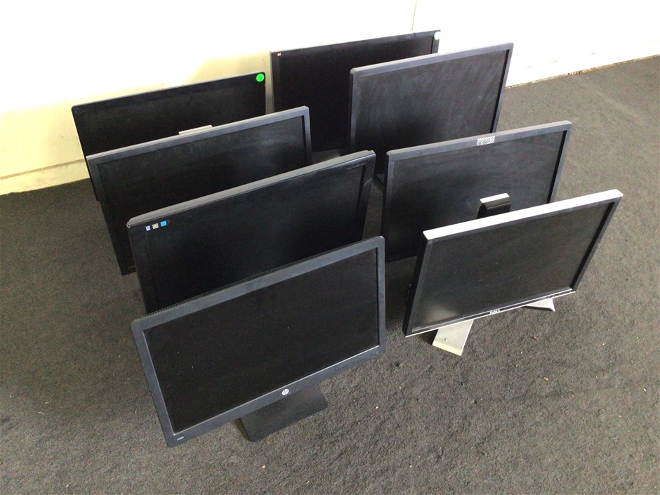 8 x Assorted Monitors Auction (0018-7044838) | Grays Australia