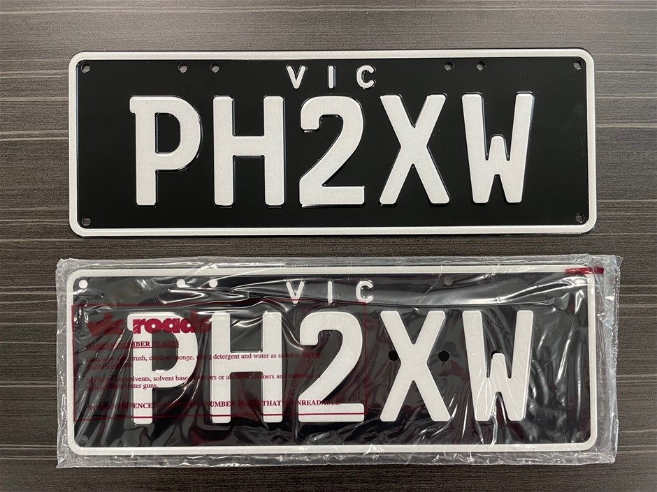 PH2XW (VIC Number Plates) Auction (0001-20083653) | Grays Australia