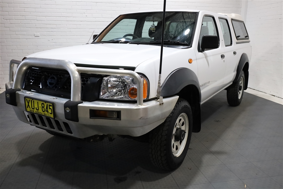 Comp 2002 Nissan Navara DX (4x4) D22 Manual Dual Cab Auction (0001 ...