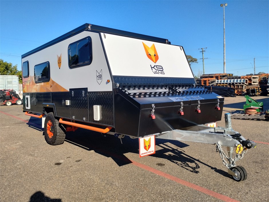 K9 VANS DINGO ES POP TOP CARAVAN Auction (0001-50081742) | Grays Australia