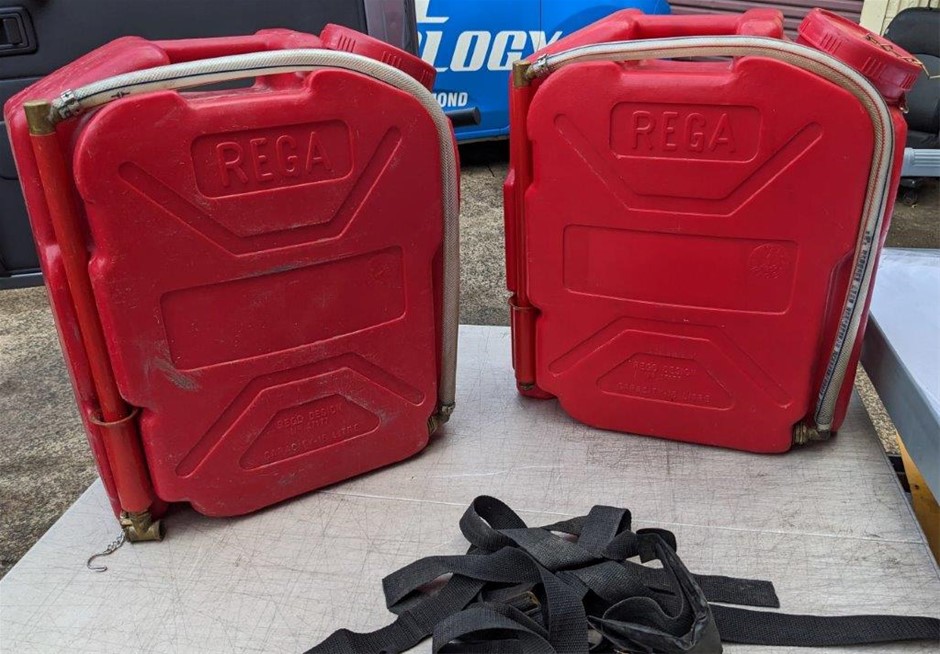 2 x REGA Fire Fighting Water Pumps Back Packs - DELIVERY AVAILABLE ...