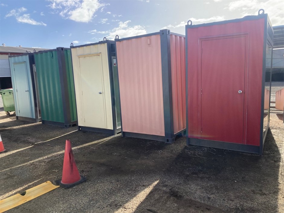 Custom Modified Retail Advertising / Display Shipping Container Auction ...