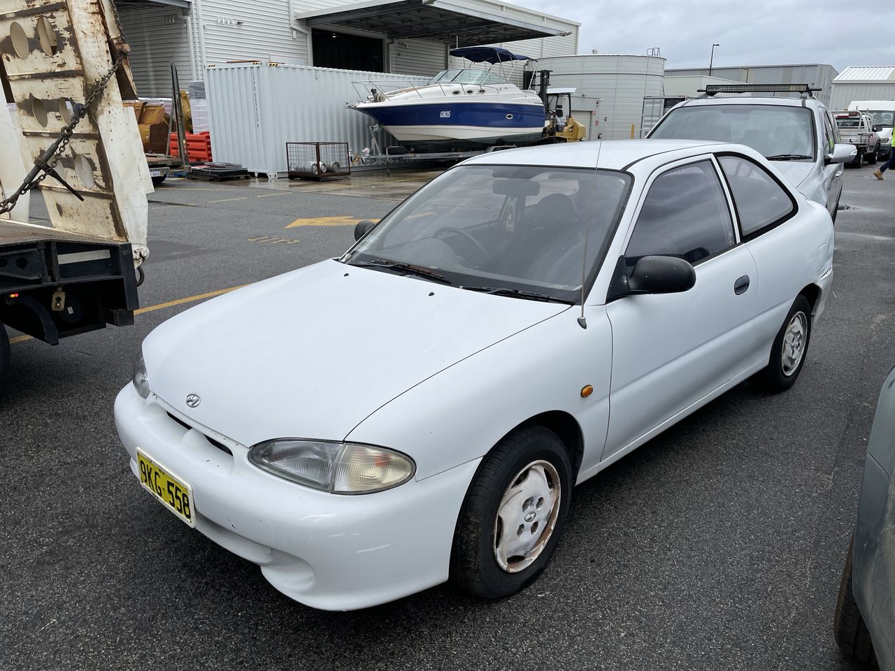 1997 Hyundai Excel Sprint X3 Manual Hatchback Auction (0002-9041512) | Grays Australia
