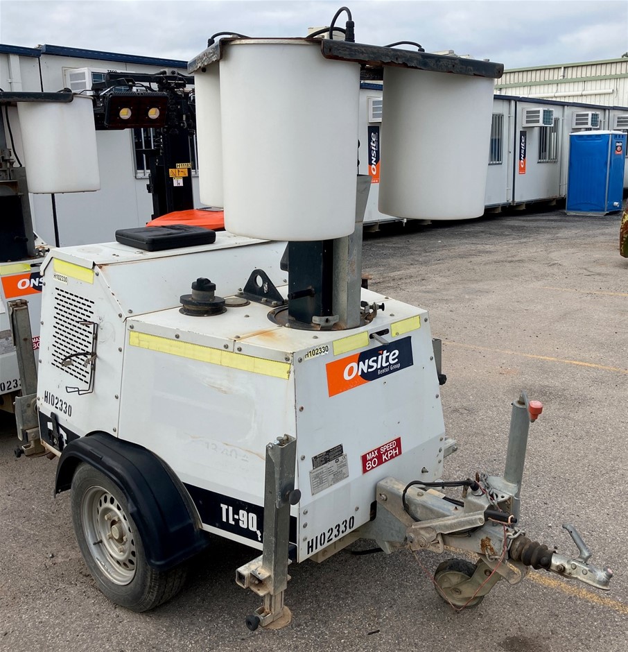2015 Powerlite TL90 Lighting Tower - 1,920w (Wingfield) Auction (0005 ...