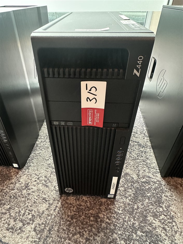 HP Z440 Workstation Tower Auction (0315-5052701) | Grays Australia