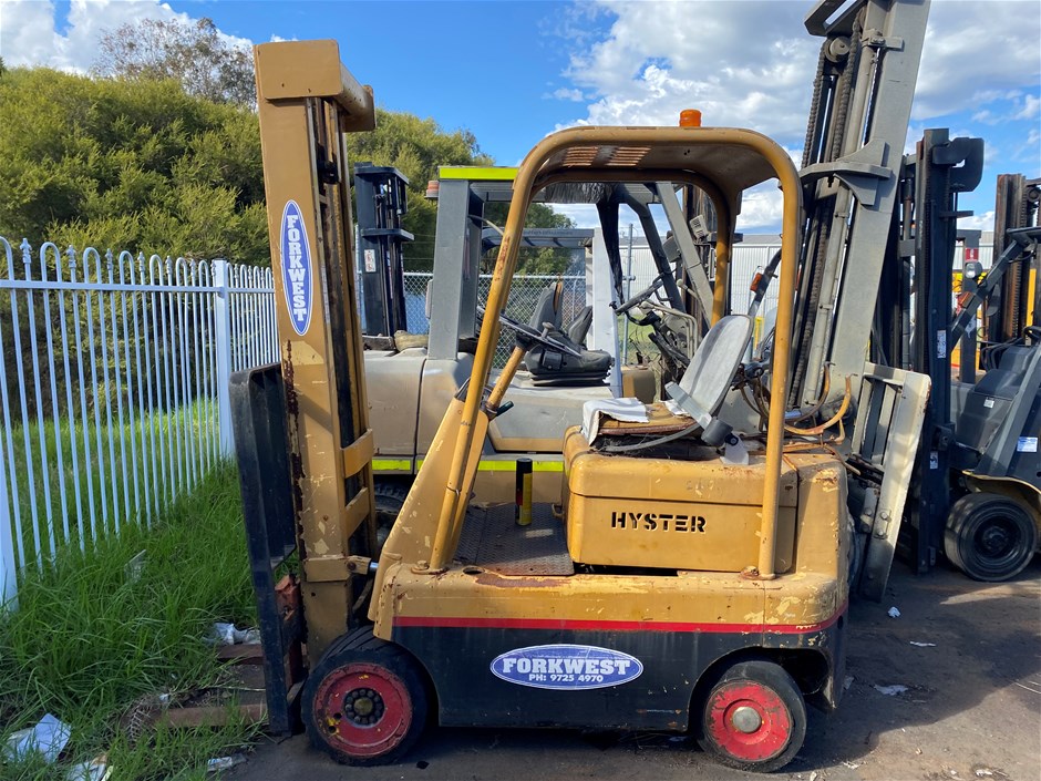 Hyster S40C Counterbalance 2T Dual Fuel Forklift Auction (0006-9041269 ...