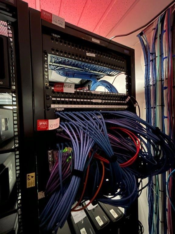 MFB Computer Rack includes 5 x Patch Panels Auction (1058-5052723 ...