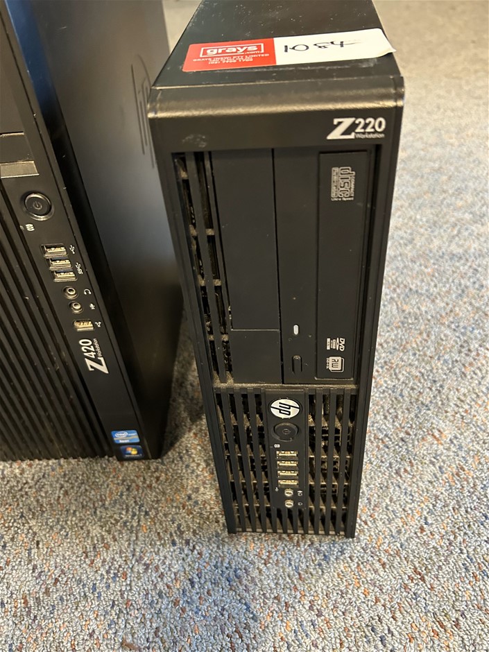 HP Z220 Workstation Auction (1084-5052723) | Grays Australia