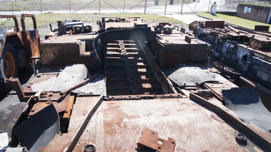 Continuous miner, Joy Model 12CM12, S/N JM4723 remote control, no dust ...