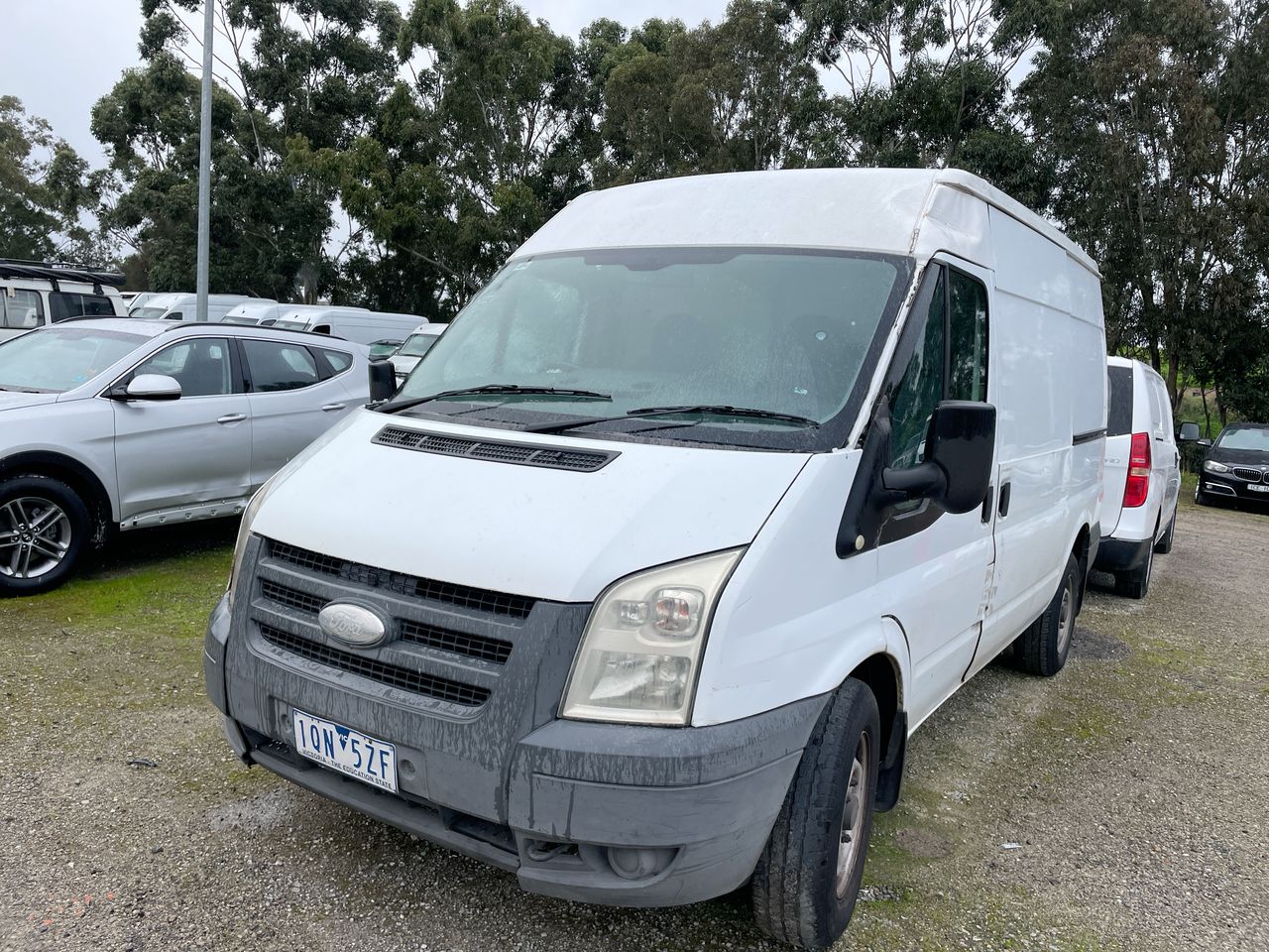Ford Transit MWB RWD MID ROOF VM Turbo Diesel Manual Van Auction (0001 ...