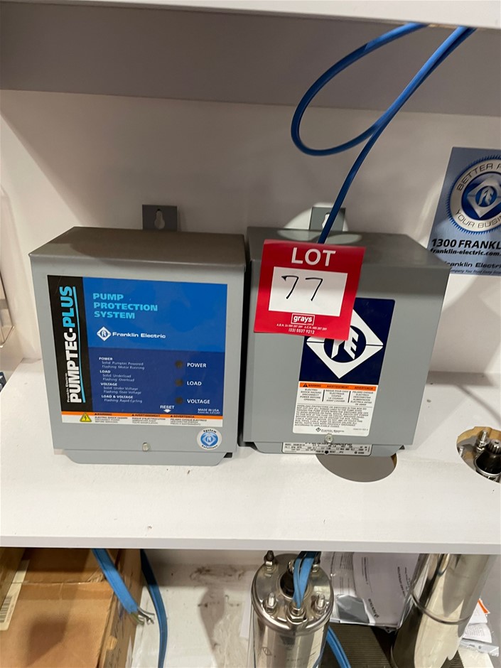 2x Pump Protection System Auction (0077-3025443) | Grays Australia