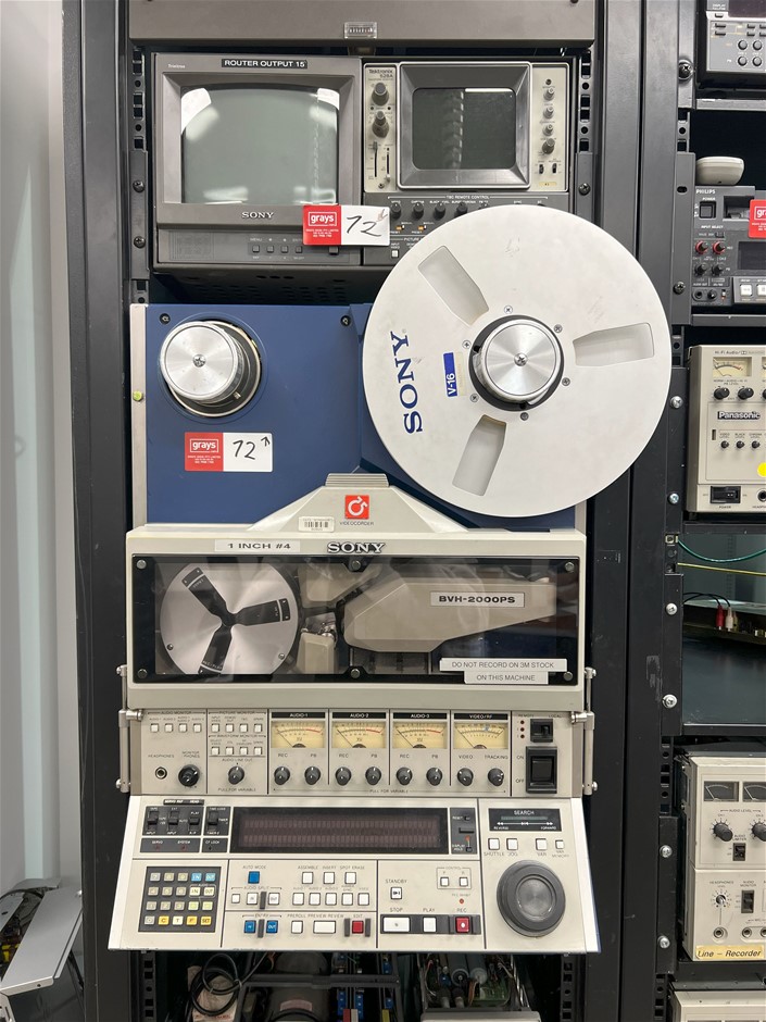 Assorted AV Equip - Incl: SONY & TEKTRONIX brands Auction (0072-5052744 ...