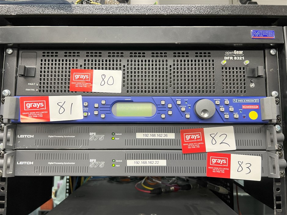 SNELL & WILCOX IQ Modular enclosure frame Auction (0081-5052744 ...