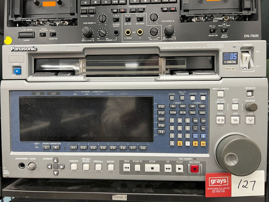 PANASONIC Digital HD Video Cassette Recorder Auction (0127-5052744 ...