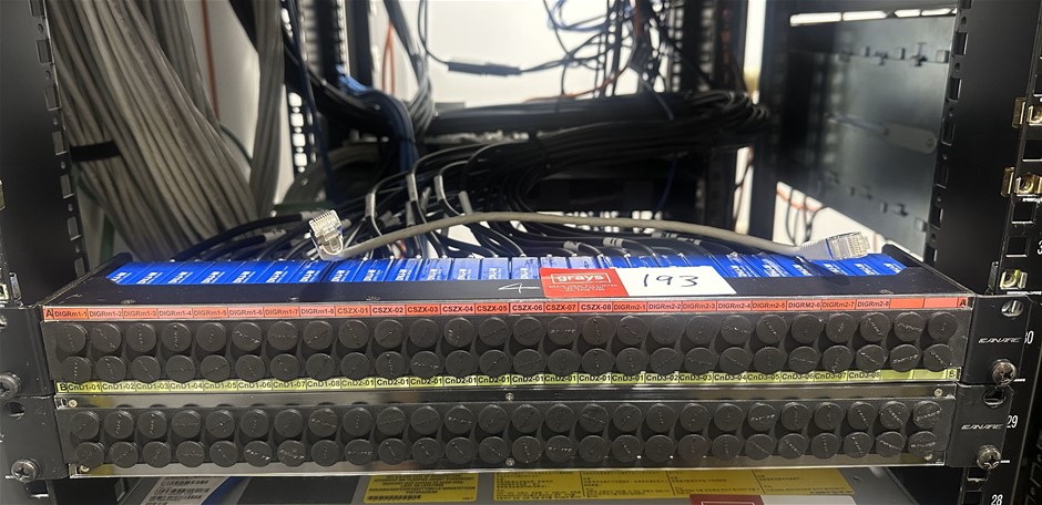 Assorted AV Equip Inc: 2 x CANARE Video Patch Panel Auction (0193 ...