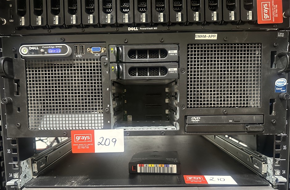 1 x DELL Power edge R900 server Auction (0209-5052745) | Grays Australia