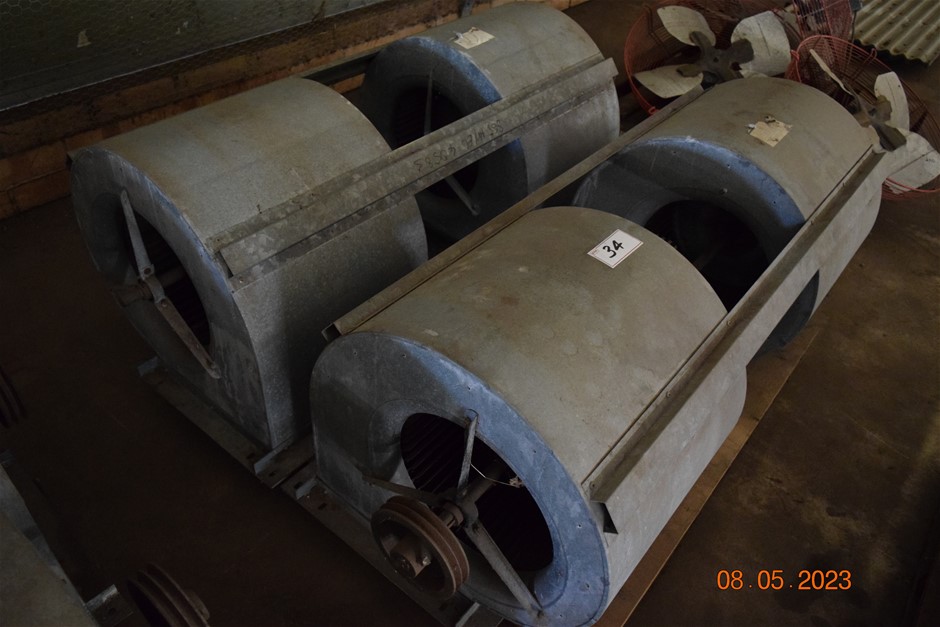 Lot of 2 Dual Ducted Fan Assemblies Auction (0034-9041389) | Grays ...