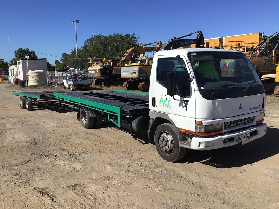 2004 Mitsubishi Canter & Car Carrier Trailer Auction (0001-7045922 ...