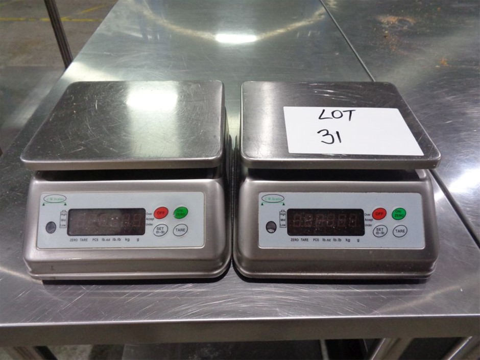 2 x Scales, CW Scales, Auction (0030-5052782) | Grays Australia