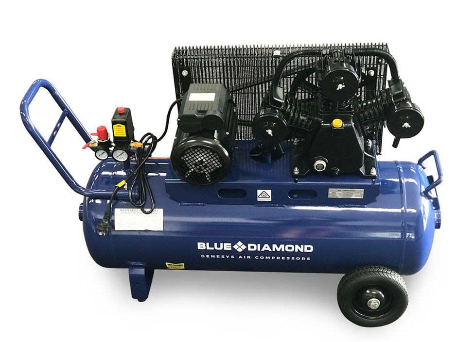 Unused Genesys Electric Powered 3HP 125 PSI Air Compressor (AC100200 ...