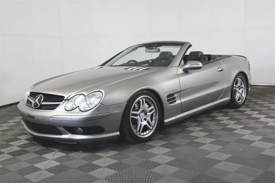2003 Mercedes Benz SL 55 AMG R230 Automatic Convertible Auction (0001-20025228) | Grays Australia