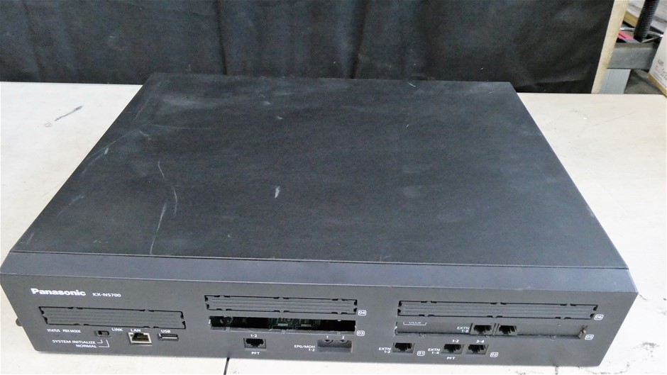 3x Panasonic KX-NS700 (KX-NS700AL) Hybrid IP-PBX Auction (0001-5053032) | Grays Australia