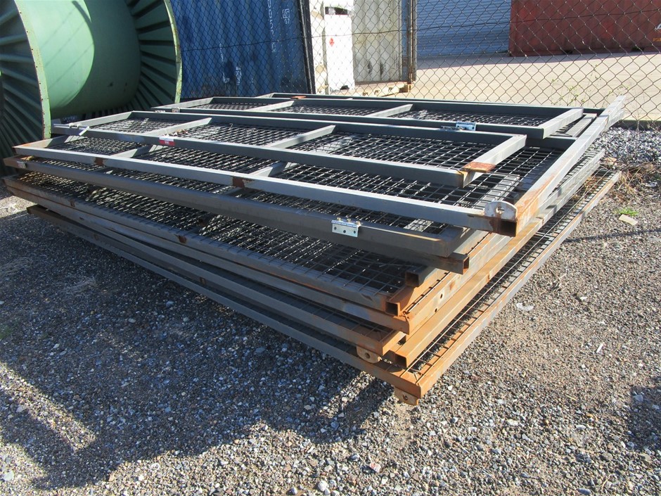 Steel/Mesh Compound Panels Auction (0027-7045016) | Grays Australia