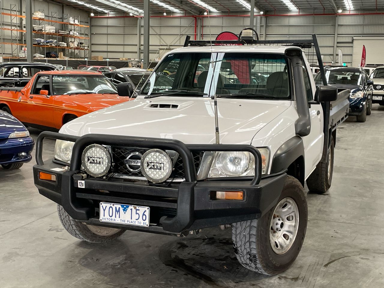 2011 Nissan Patrol DX (4x4) GU Turbo Diesel Manual Cab Chassis Auction ...