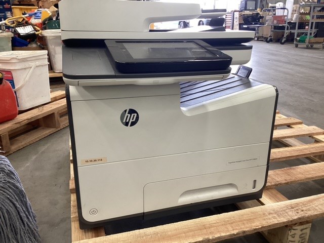 HP PageWide Managed Colour Flow MFP E58650 Auction (0108-9041653 ...
