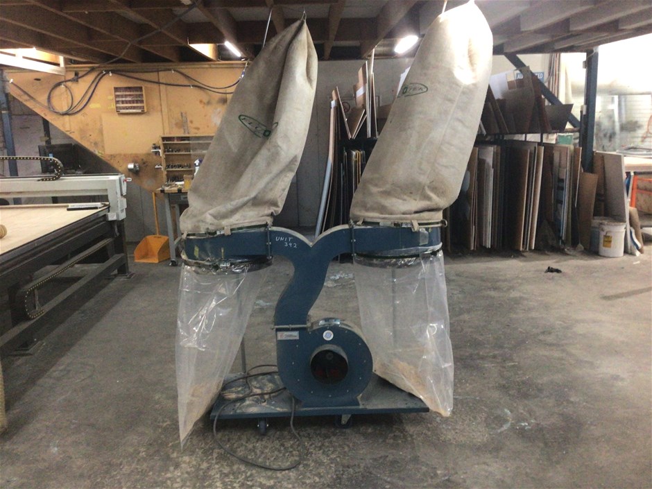 Flutek Twin Dust Extractor Unit Auction (0028-3025651) | Grays Australia