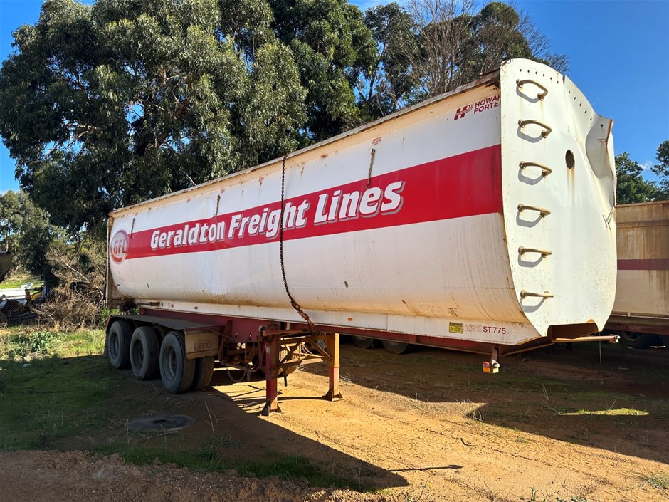 2013 Howard Porter Tri 470 Triaxle Tipper Trailer Auction (0009-9041886 ...