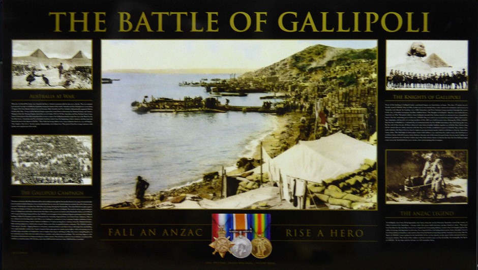 Battle of Gallipoli Lithograph Unframed Auction (0001-2187878) | Grays ...