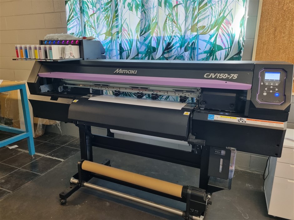 2021 Mimaki CJV 150-75 Inkjet Printer/Cutter Auction (0001-7045404 ...