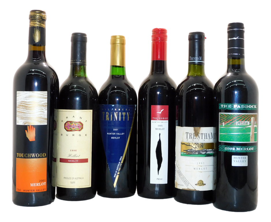 Pack of Assorted Merlot (6x 750mL) Auction (0024-10722893) | Grays ...