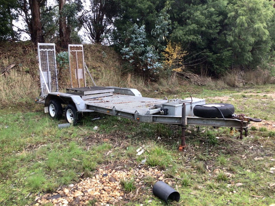2002 ATA Trailers 2P Tandem Plant Trailer Auction (0004-3025834 ...