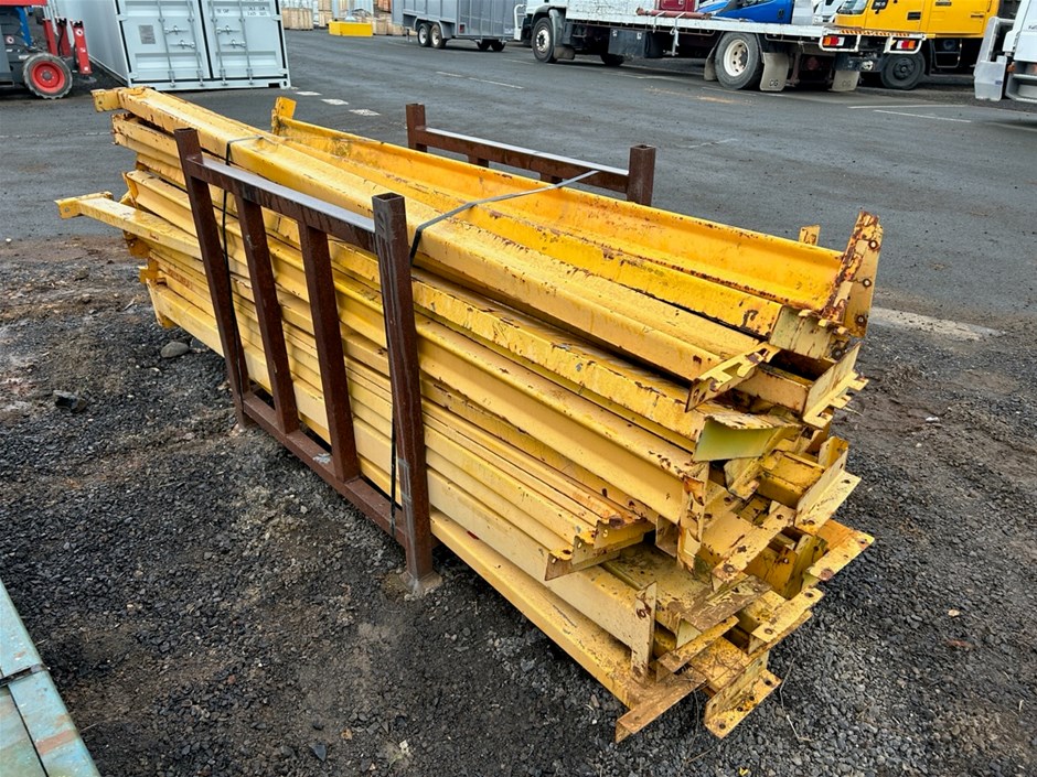 42 x Assorted Pallet Racking Beams Auction (0016-3025949) | Grays Australia