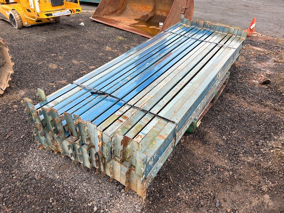 33 x Assorted Pallet Racking Beams Auction (0019-3025949) | Grays Australia