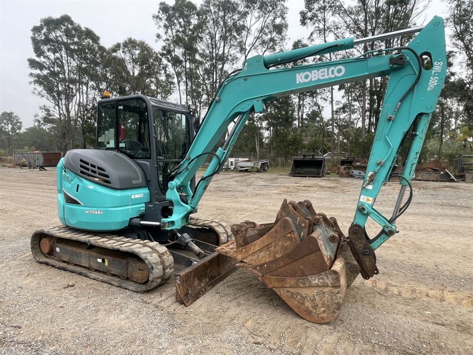 2015 Kobelco SK55SRX-6 Excavator Auction (0010-5052927) | Grays Australia