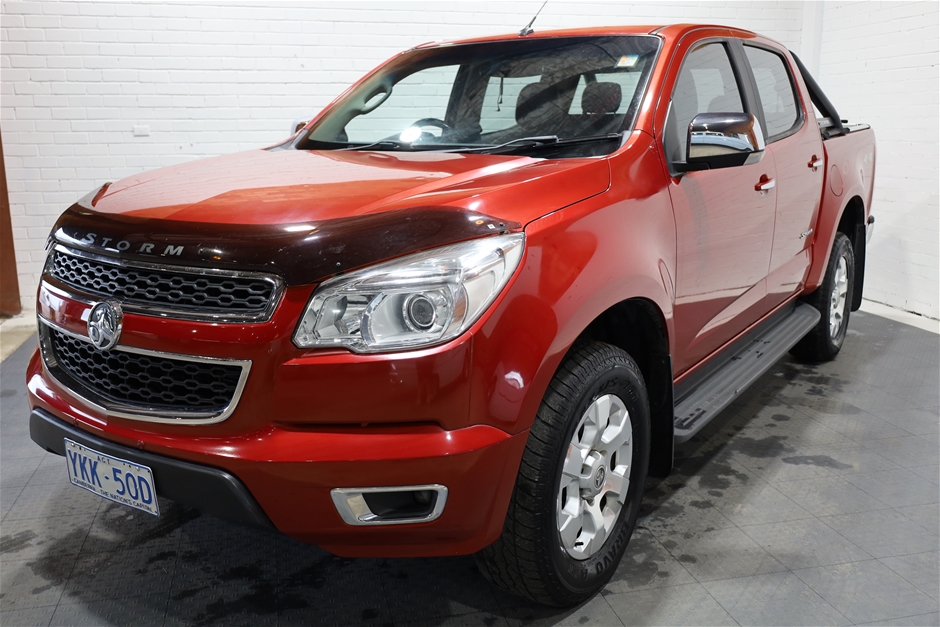 2015 Holden Colorado 4X4 LTZ RG Turbo Diesel Manual Dual Cab Auction ...