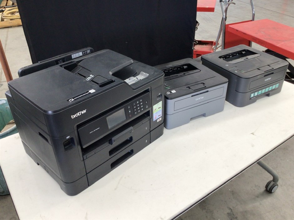 3 x Assorted Brother Printers Auction (0013-3025944) | Grays Australia